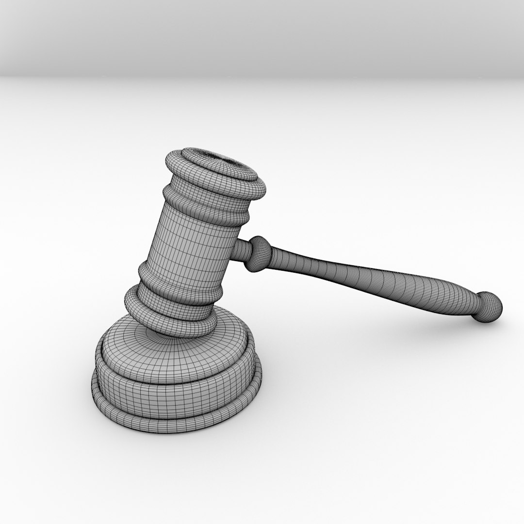 3d Model Gavel