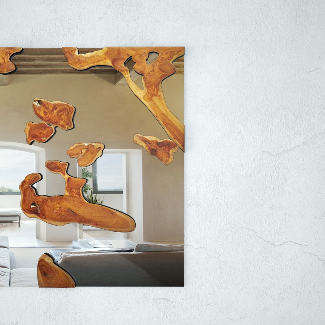 Teak Root Mirror 3 3D - TurboSquid 2121169
