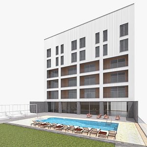 Architecture Hotel Blender Models for Download | TurboSquid