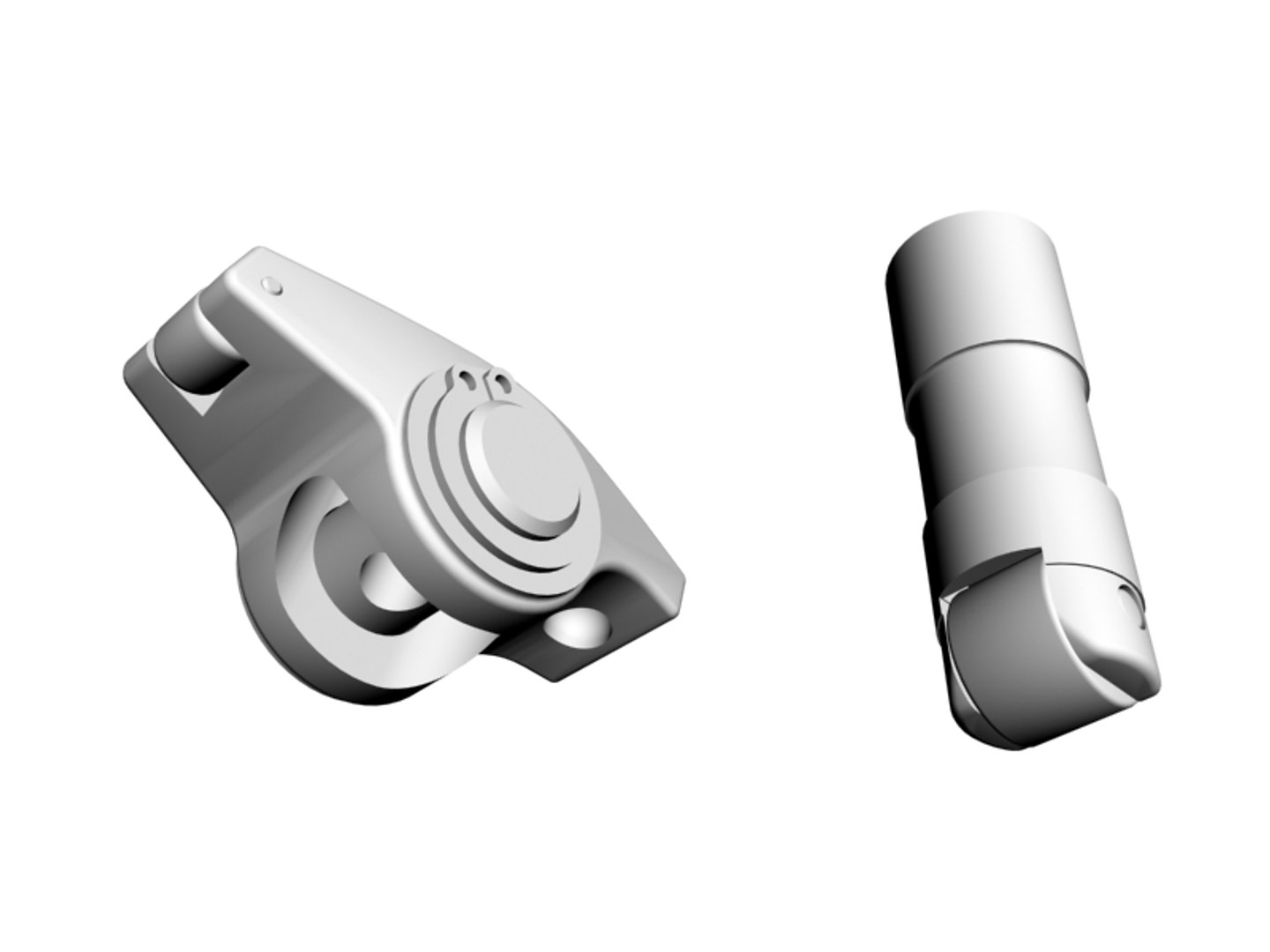 3d model rocker arm cam follower