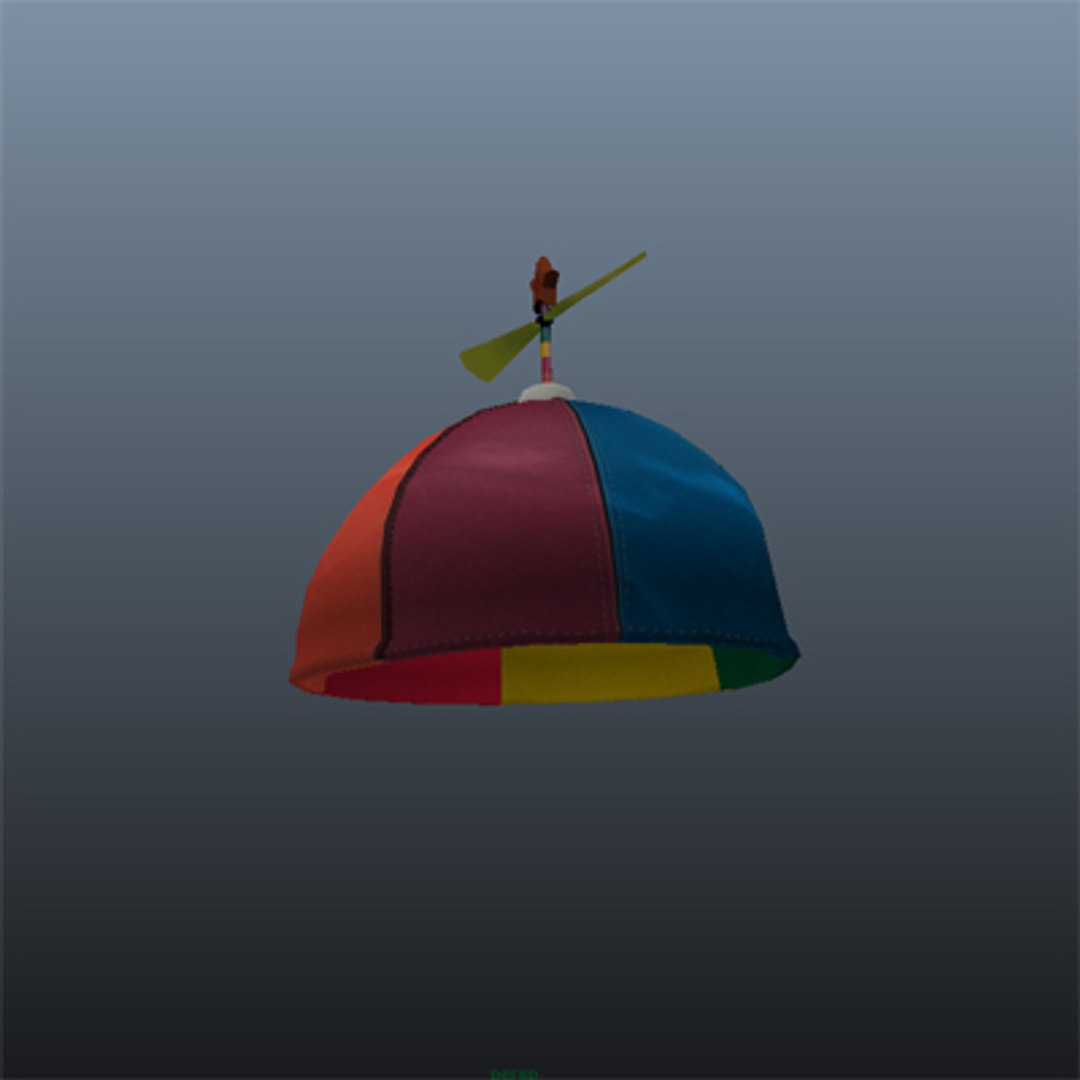Propeller Hat 3d Ma