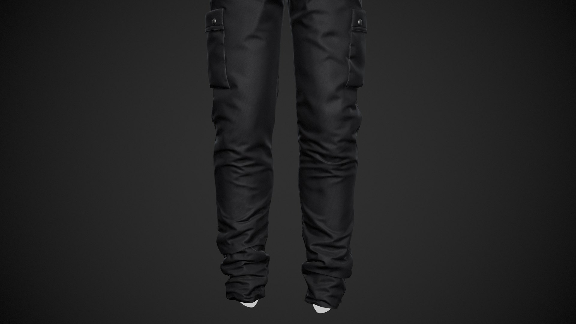 Black Snowboard Pants Style 1 3D - TurboSquid 2246025