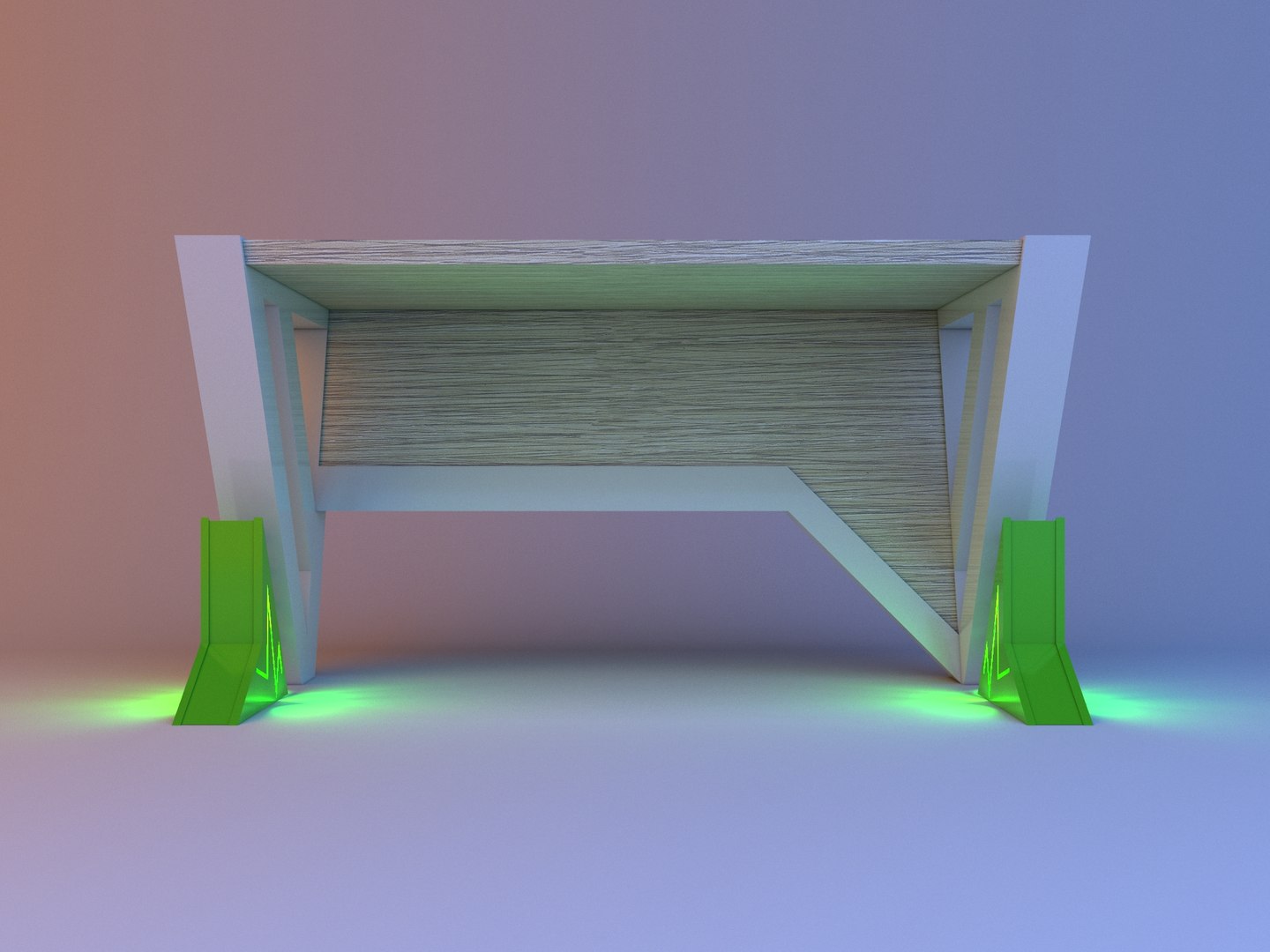 3D Modern Future Scifi Desk-table - TurboSquid 1785417