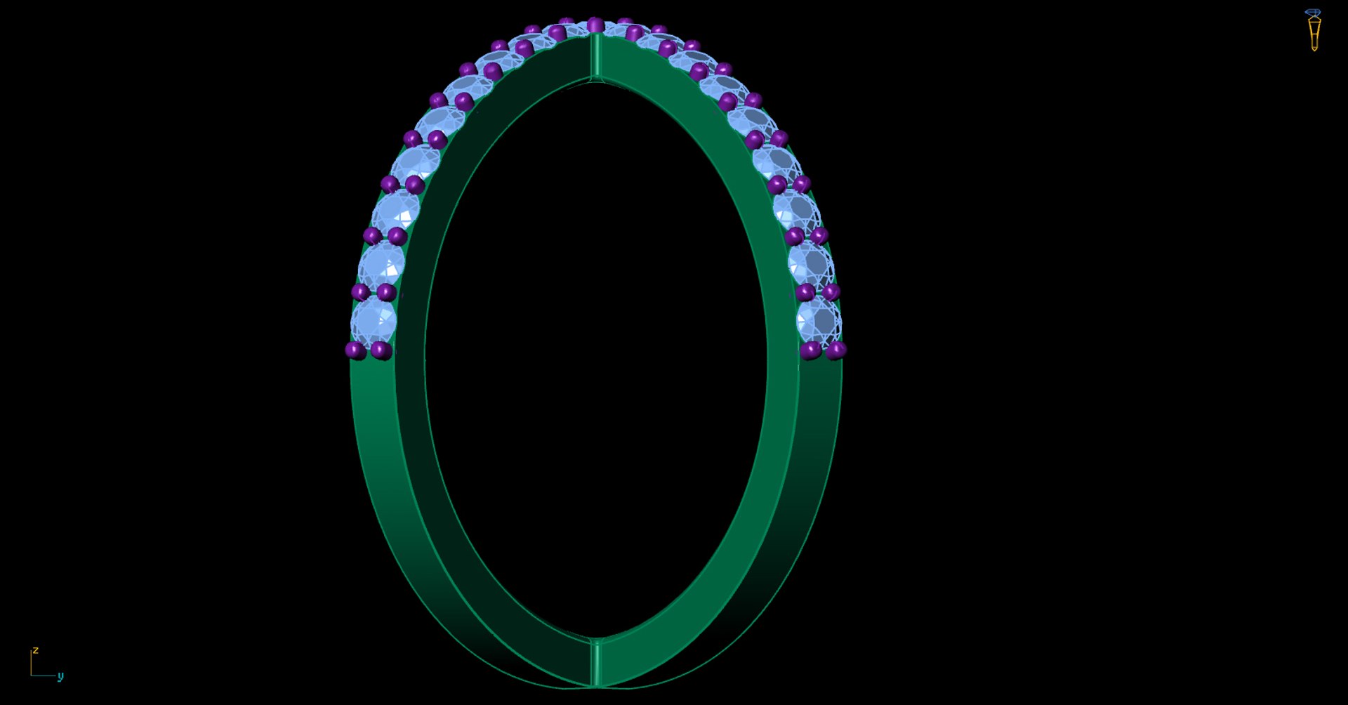 3d Model - 0002 Ring
