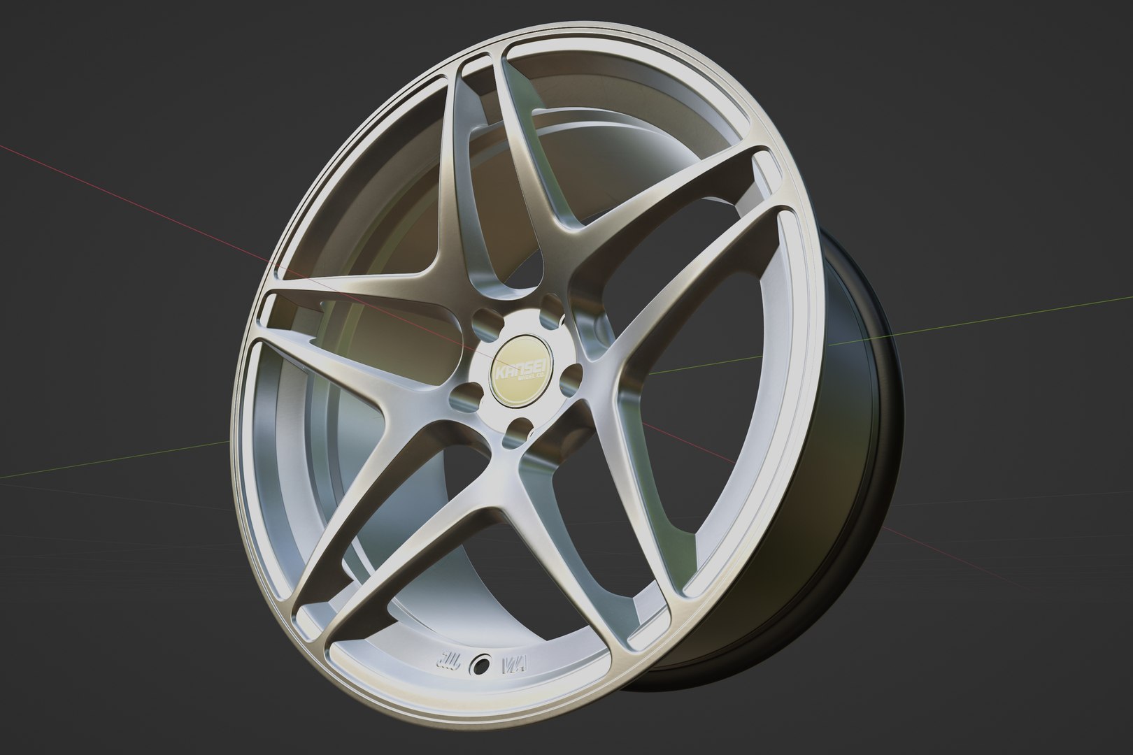 3D Kansei Astro Car wheel model - TurboSquid 1890994
