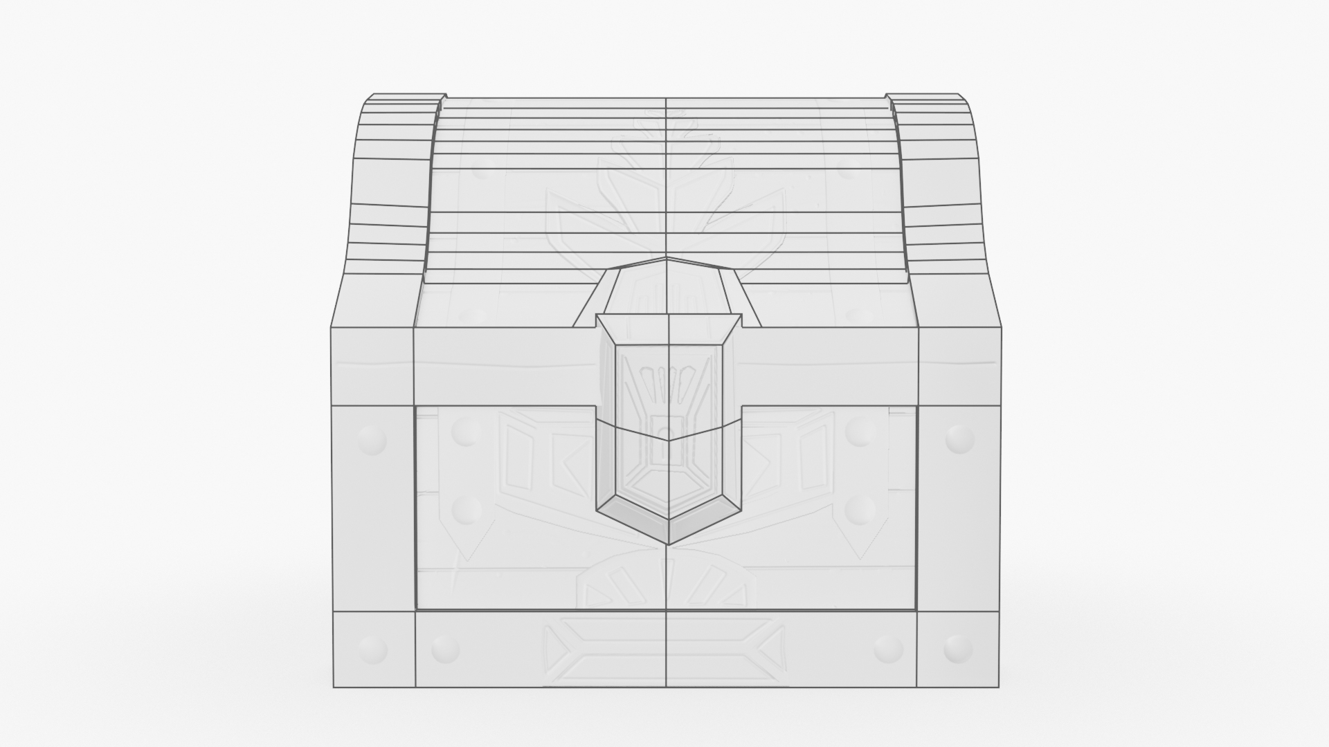 3D Treasure Chest Level-02 Of Set-05-lowpoly - TurboSquid 2244088