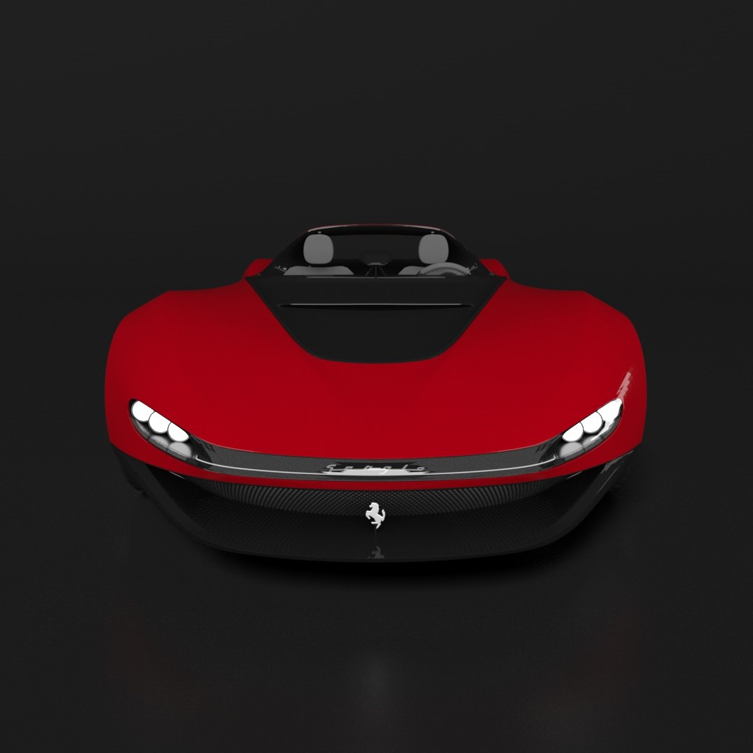 3D Ferrari Pininfarina Sergio Model - TurboSquid 2324049