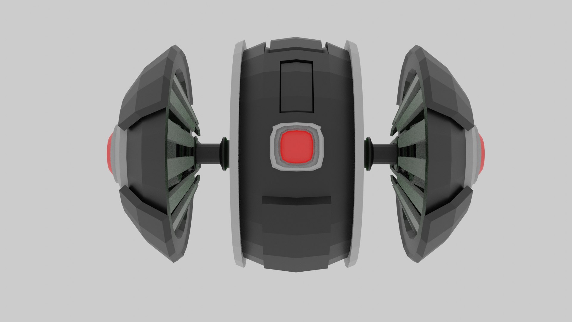 Spherical Laser Turret 3D Model - TurboSquid 2361582