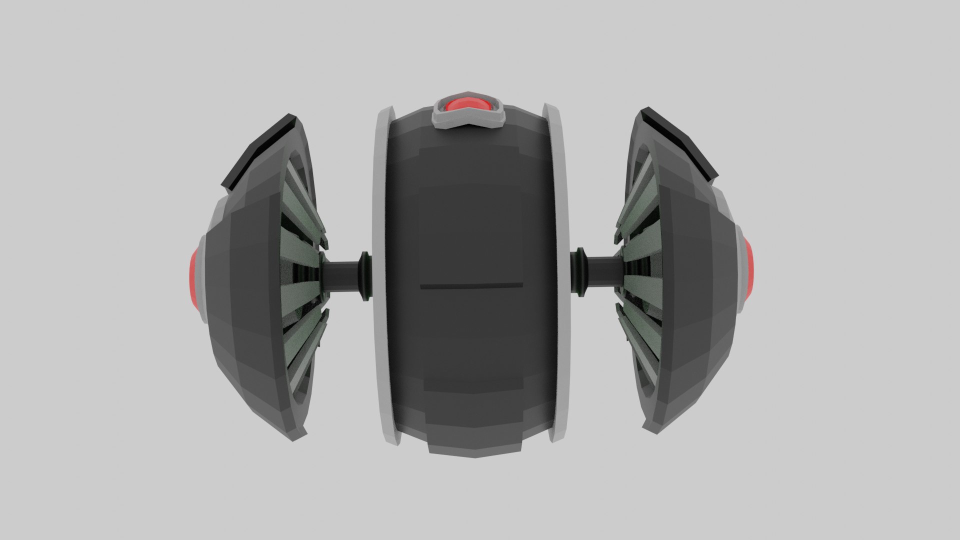 Spherical Laser Turret 3D Model - TurboSquid 2361582