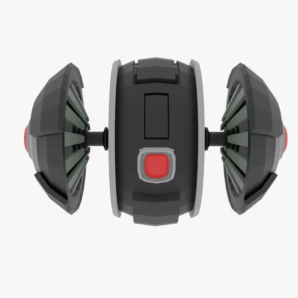 modelo 3d Torreta láser esférica - TurboSquid 2361582