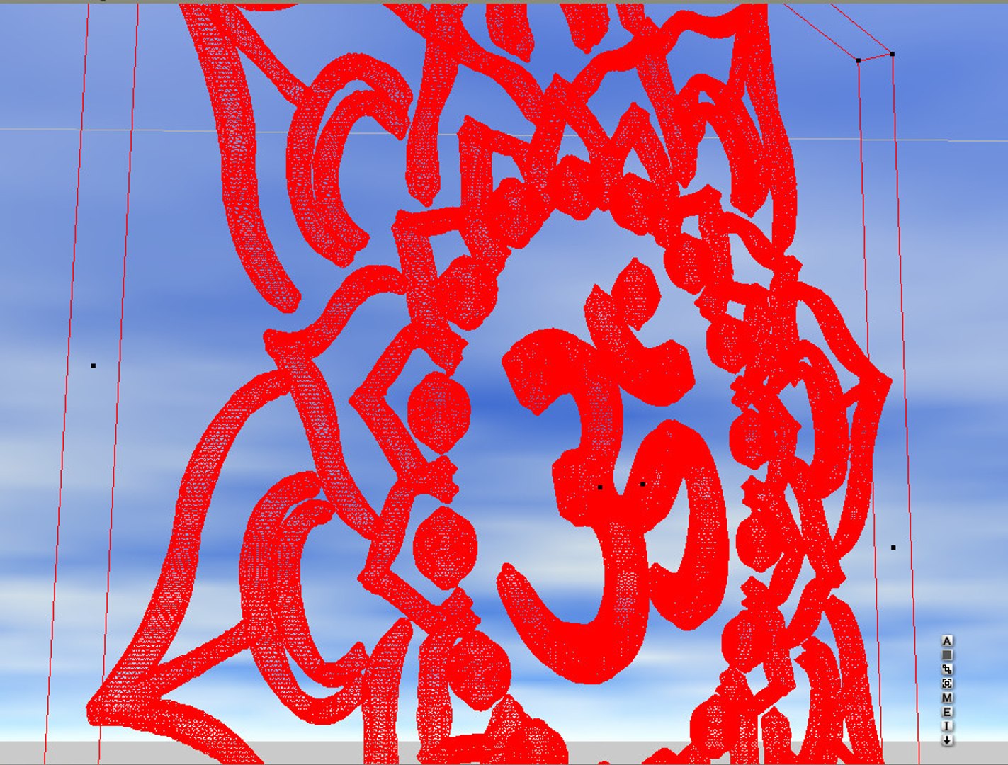 3D om symbol - TurboSquid 1473652