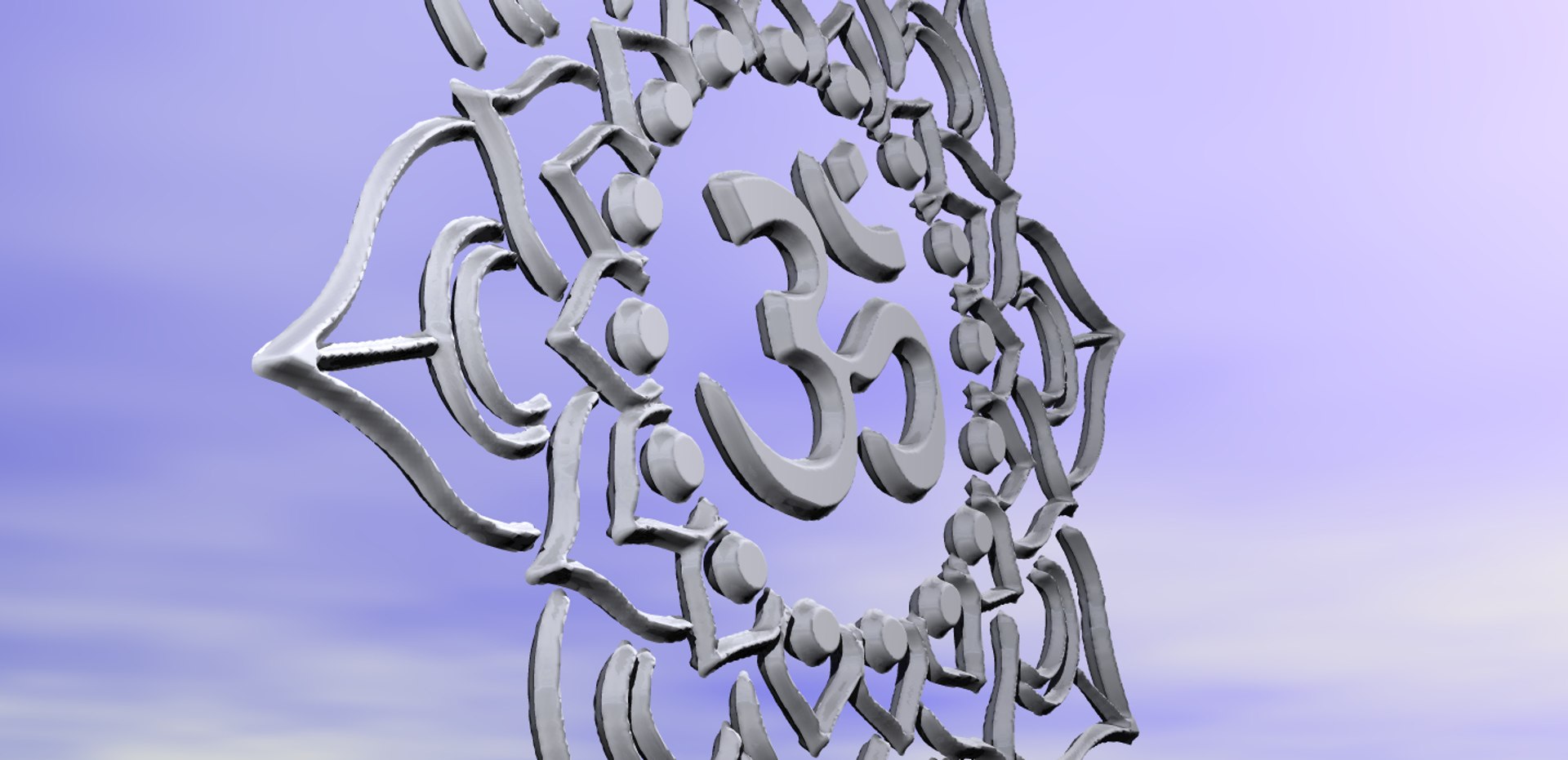 3D om symbol - TurboSquid 1473652