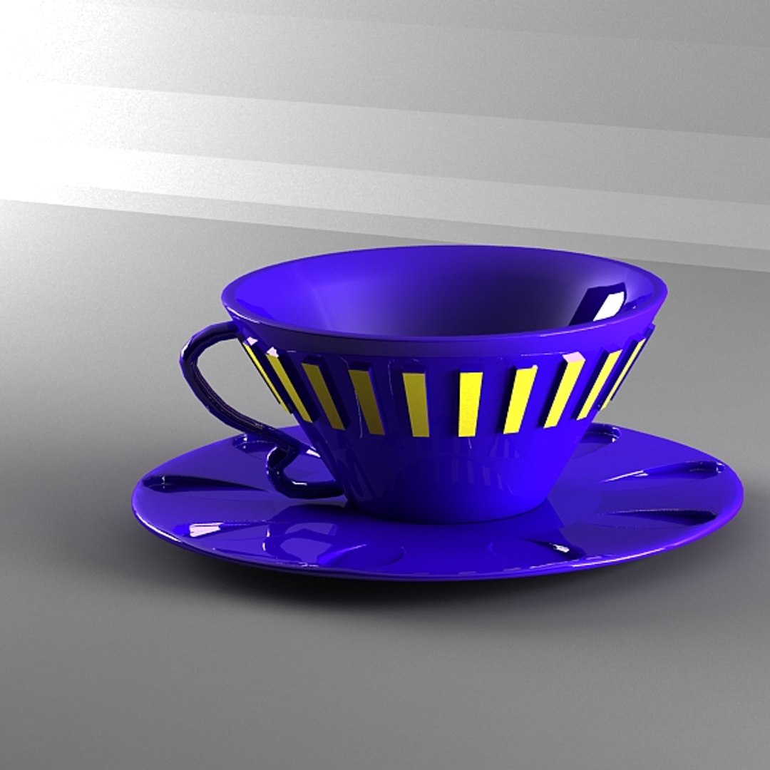 3dsmax Tea Cup