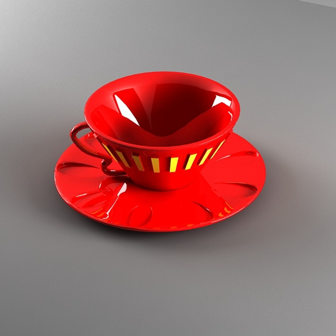 3dsmax Tea Cup