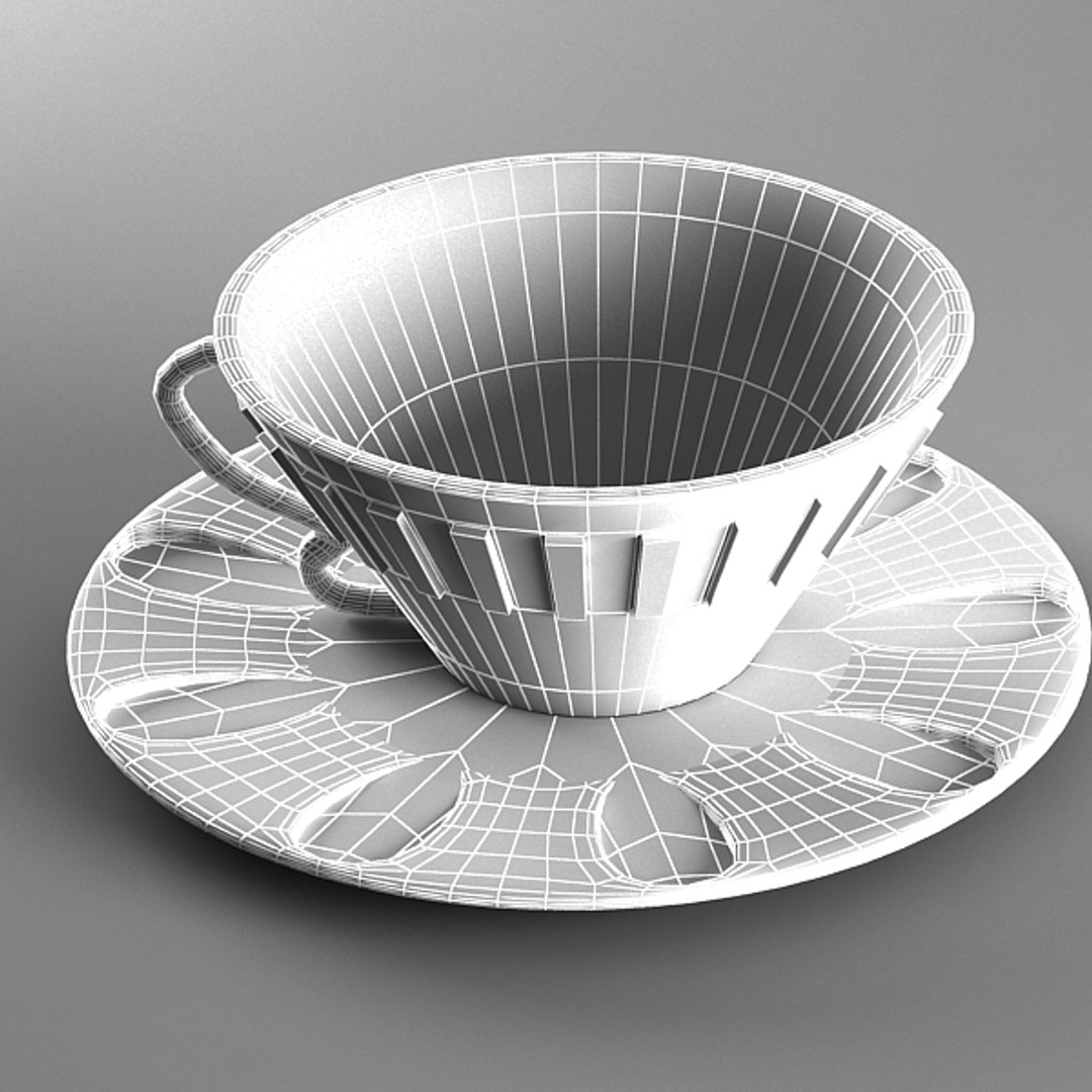 3dsmax Tea Cup