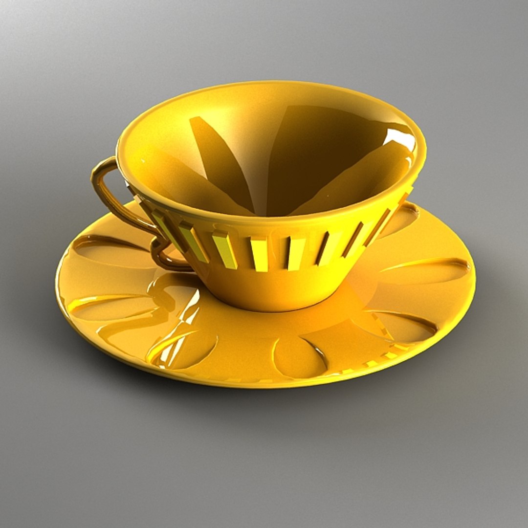 3dsmax Tea Cup