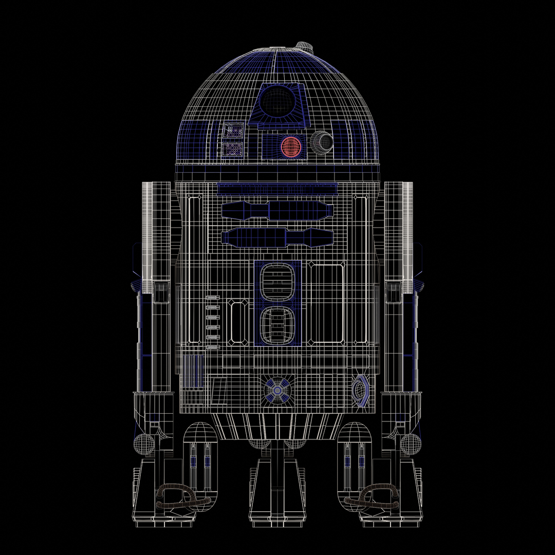 3D Model R2-D2 3D Model - TurboSquid 2009778