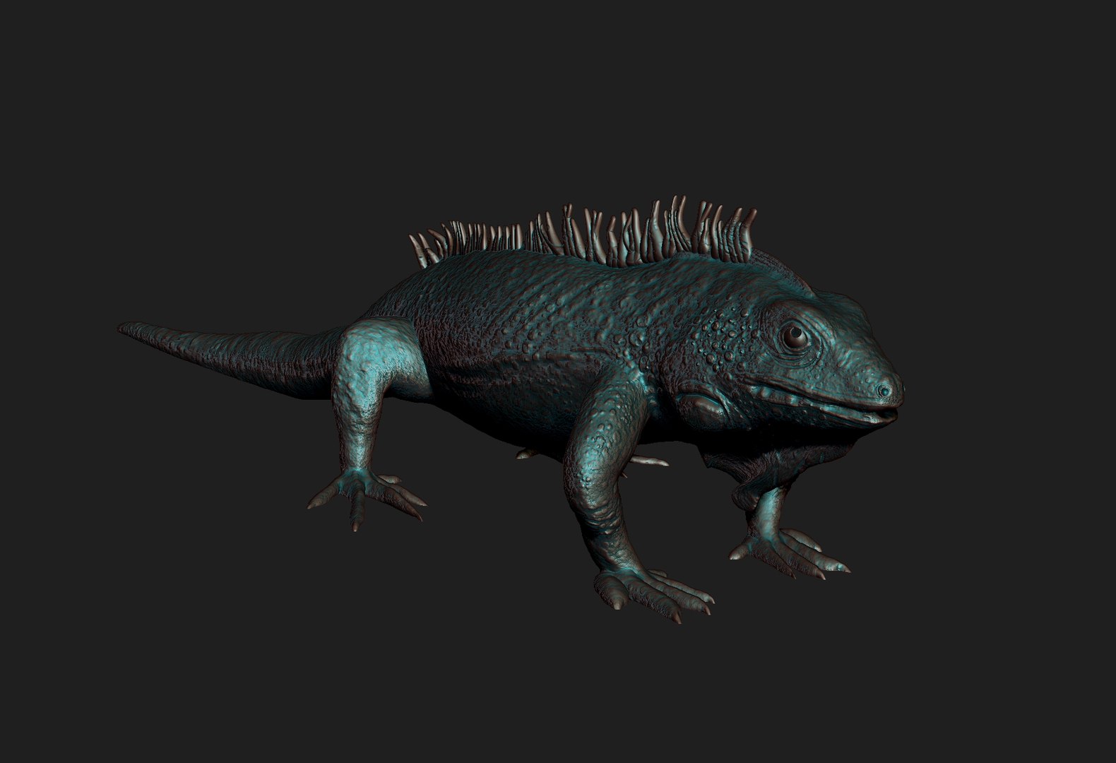 Iguana 3D Model - TurboSquid 2139724