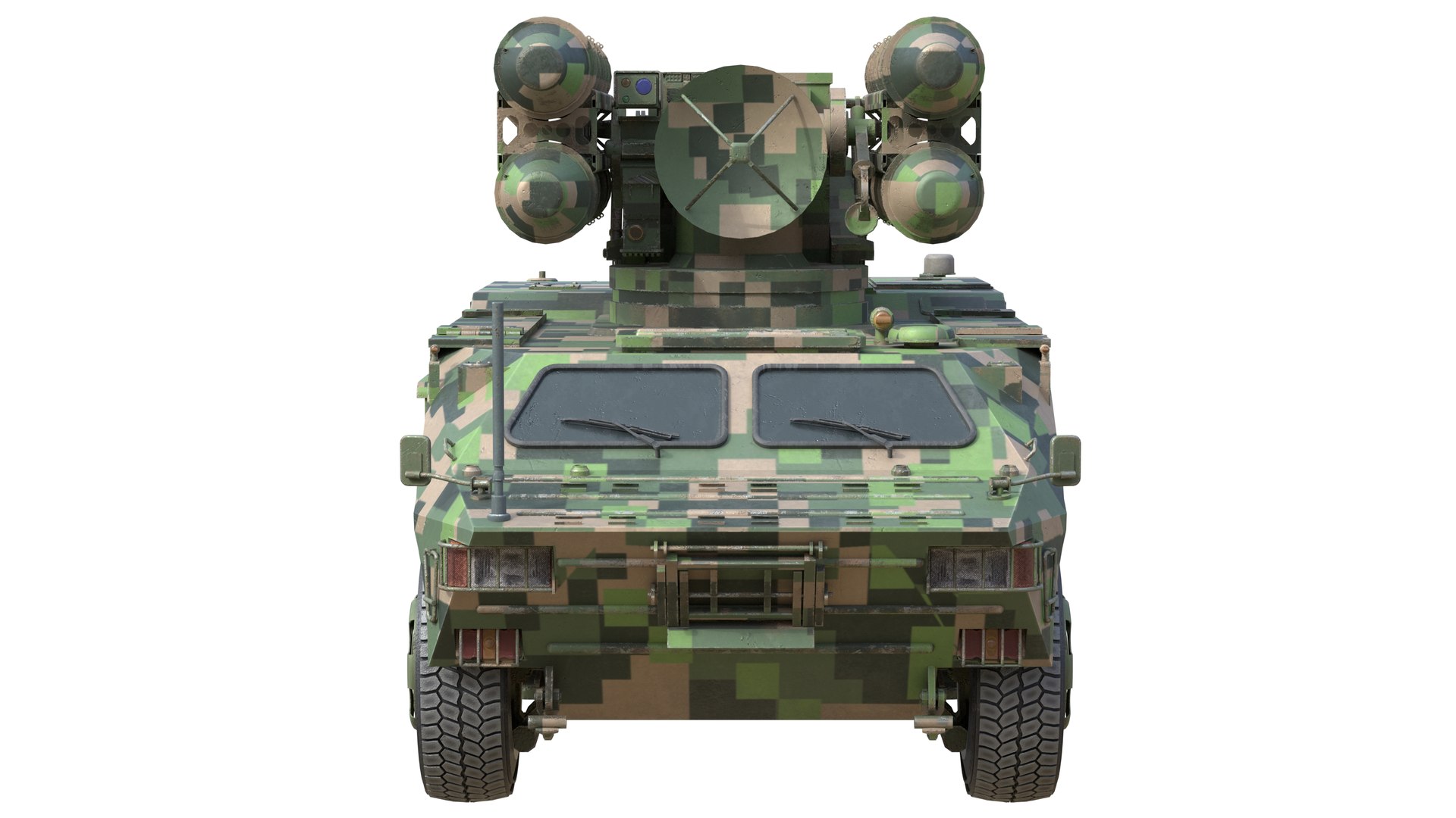 HQ-7B Chinese Air Defense Missile System Model - TurboSquid 2431826