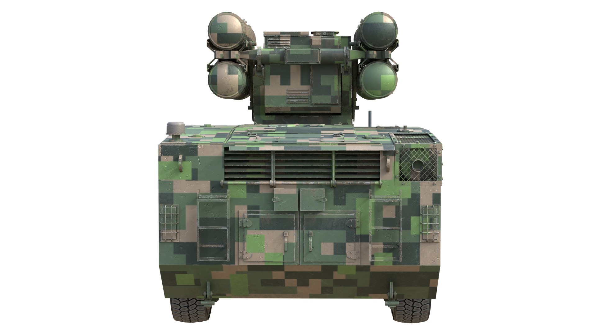 HQ-7B Chinese Air Defense Missile System Model - TurboSquid 2431826