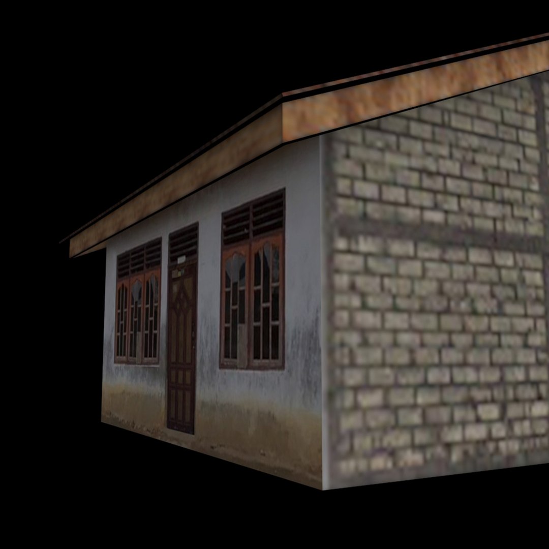 3D Model Super Low Poly Poor Guy House - TurboSquid 2230448