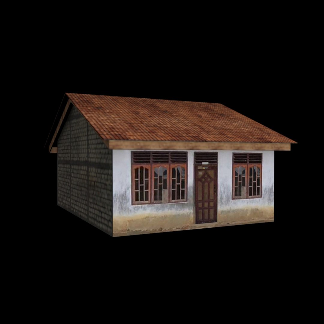 3D Model Super Low Poly Poor Guy House - TurboSquid 2230448