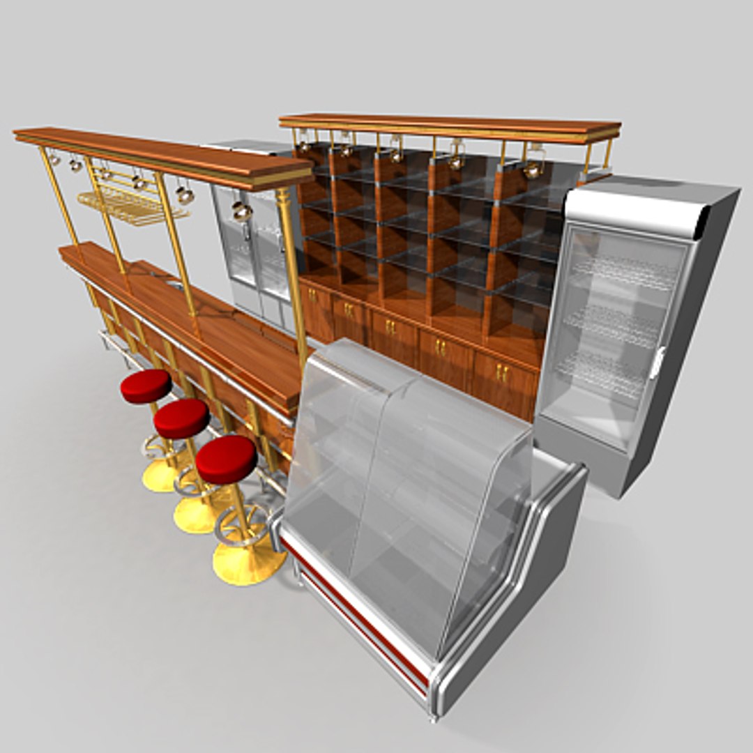 3dsmax Bar Restaurant