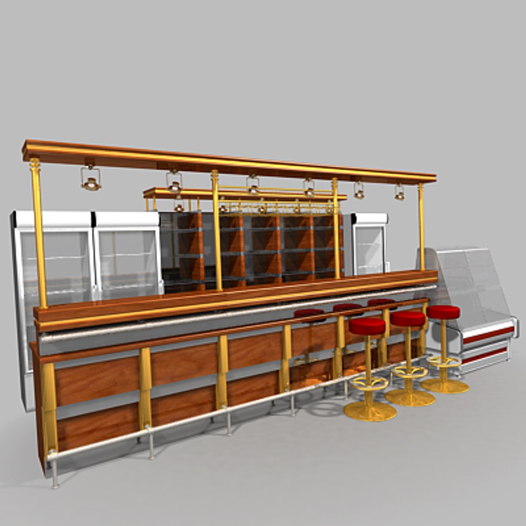 3dsmax Bar Restaurant