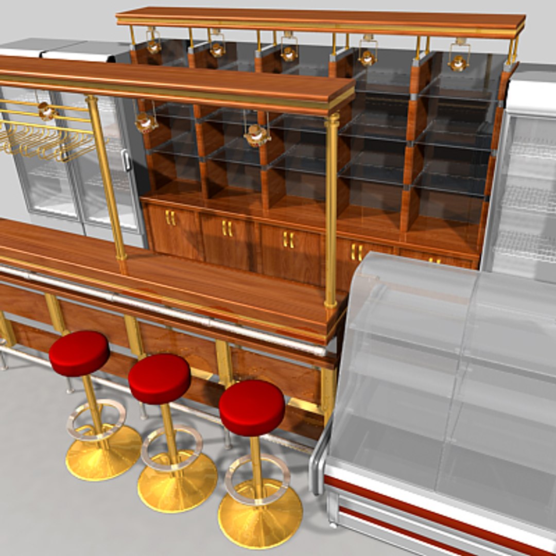 3dsmax Bar Restaurant