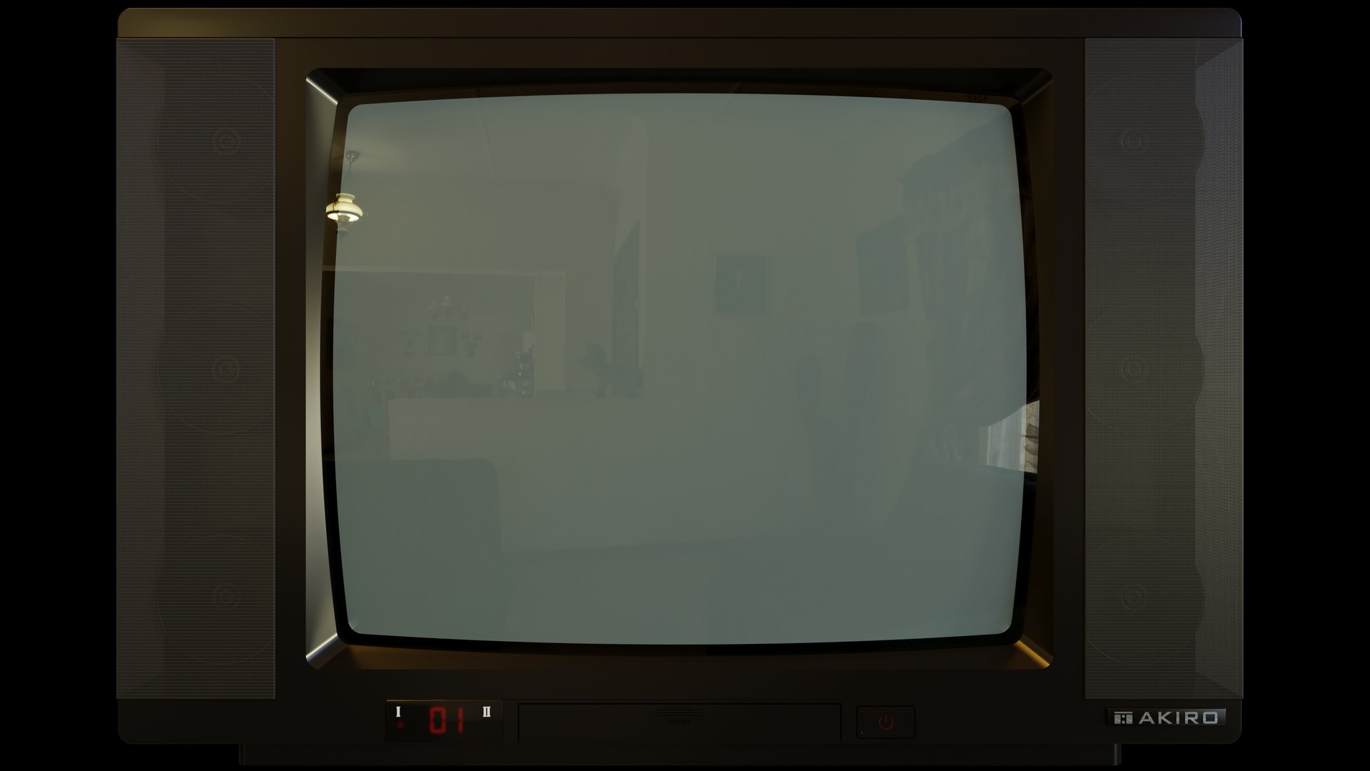 1985 Stereo Tv 3D - TurboSquid 1629645