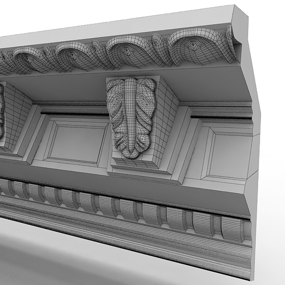 3d Model Cornice Molding