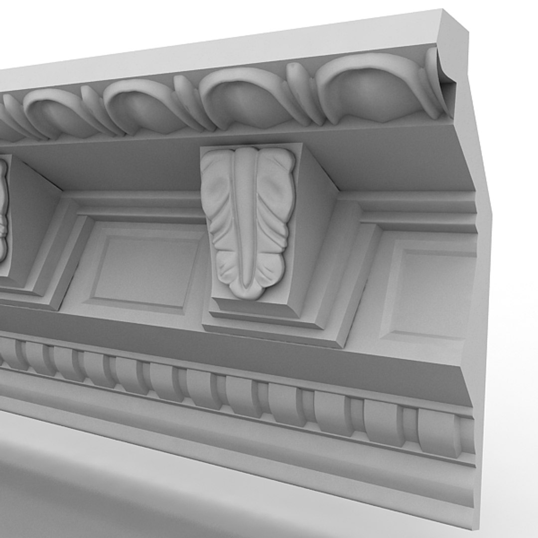 3d Model Cornice Molding