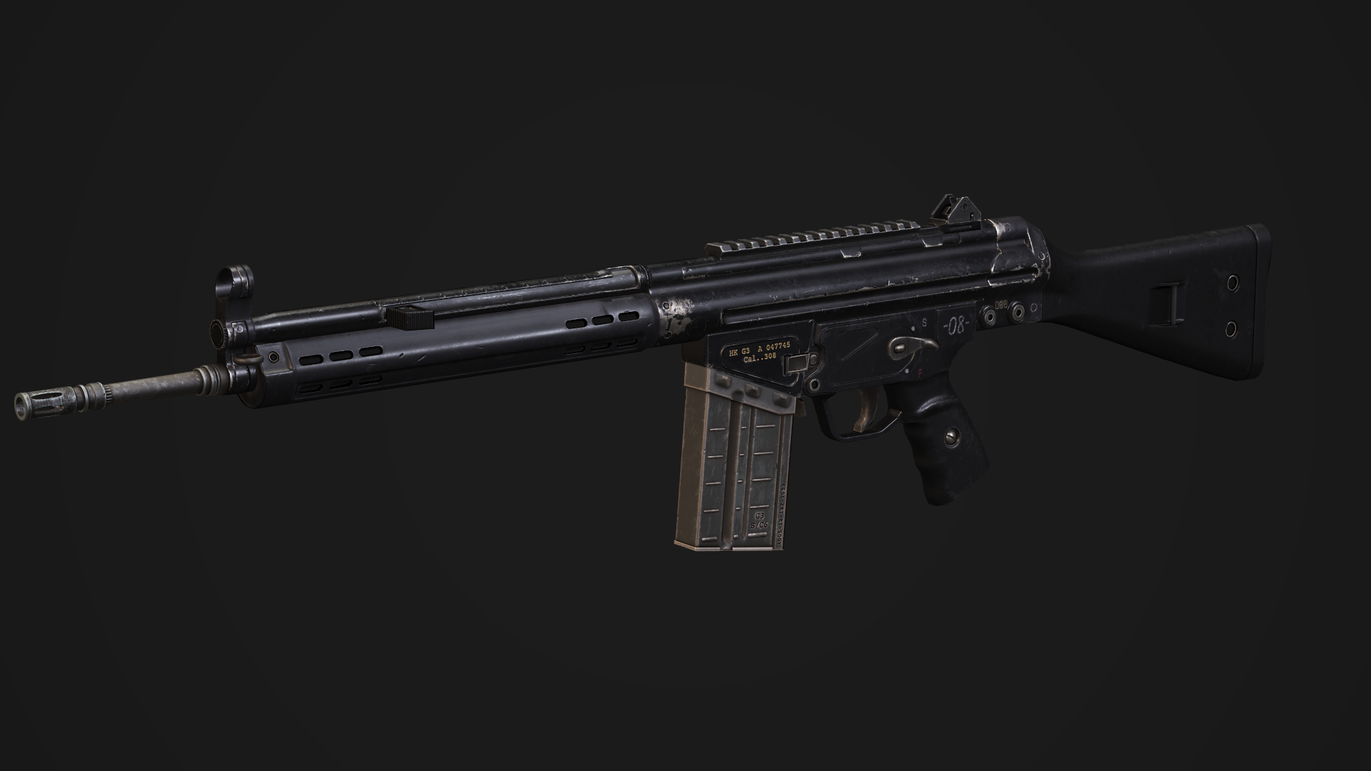 3D G3A1 - PBR Game Ready - TurboSquid 1961773