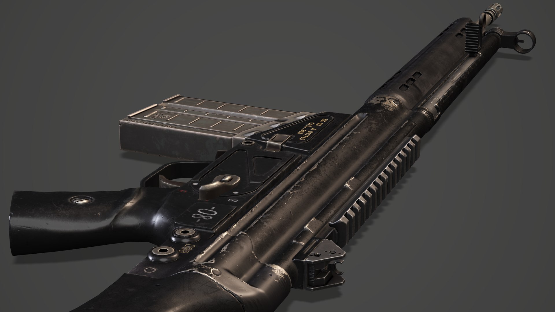 3D G3A1 - PBR Game Ready - TurboSquid 1961773