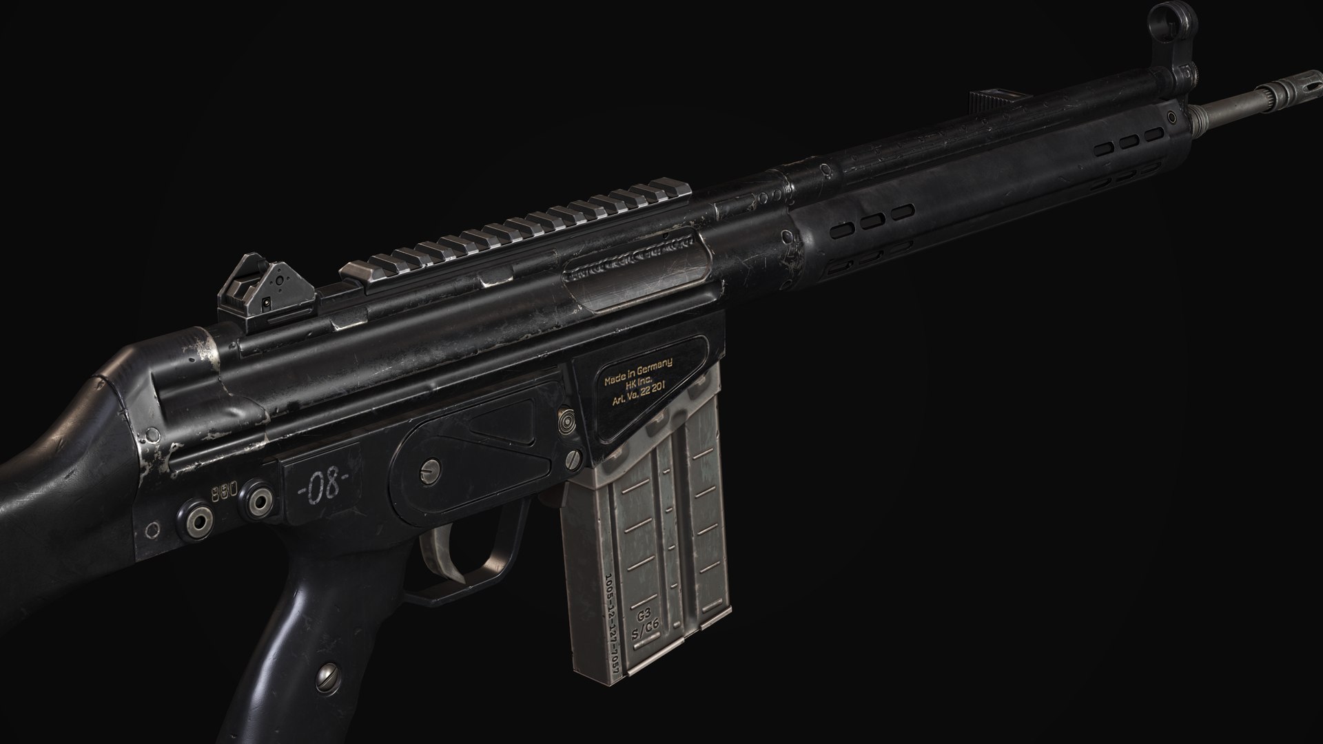 3D G3A1 - PBR Game Ready - TurboSquid 1961773