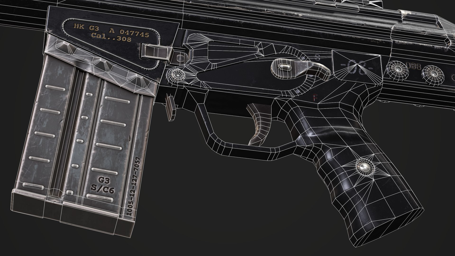 3D G3A1 - PBR Game Ready - TurboSquid 1961773