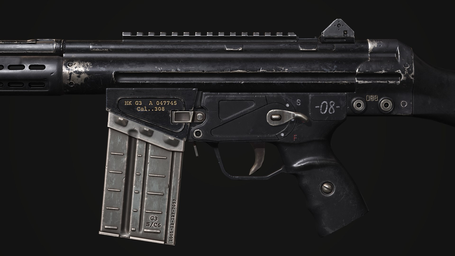 3D G3A1 - PBR Game Ready - TurboSquid 1961773