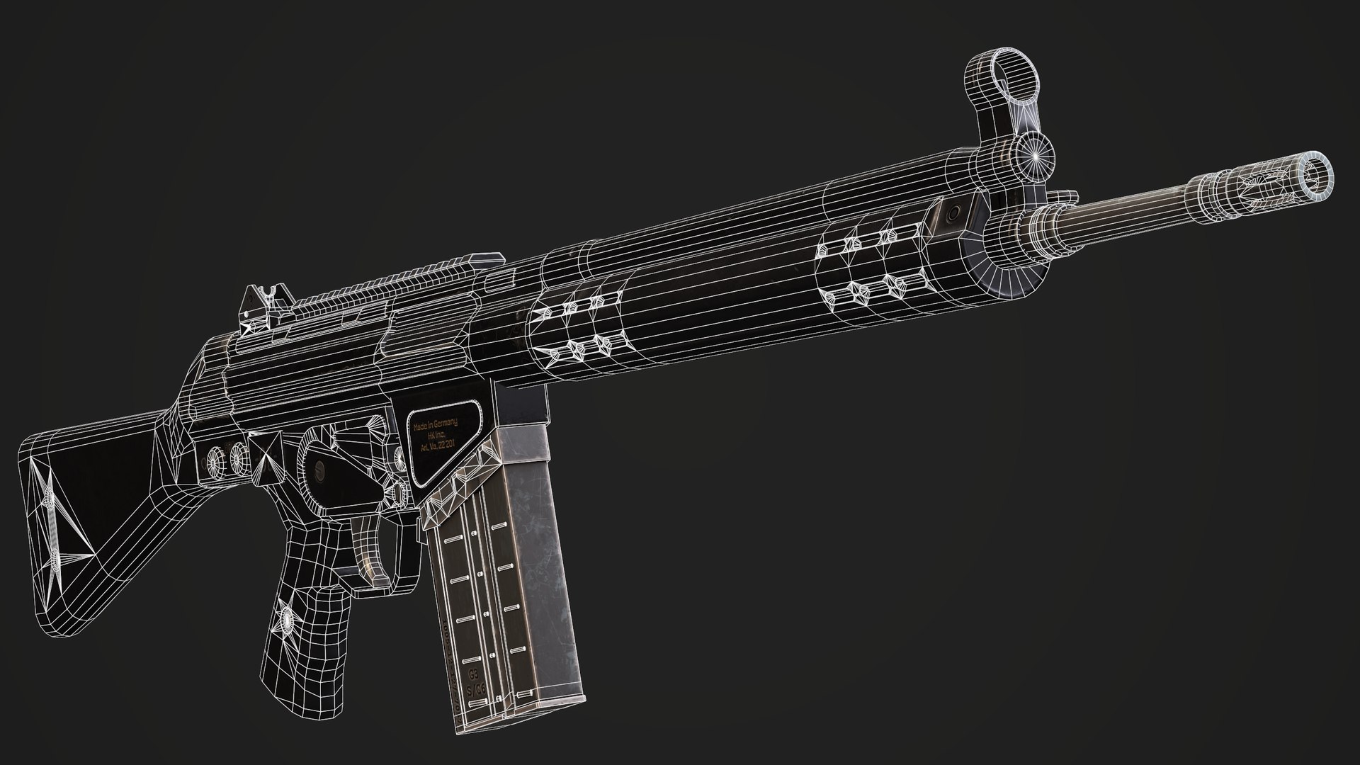 3D G3A1 - PBR Game Ready - TurboSquid 1961773