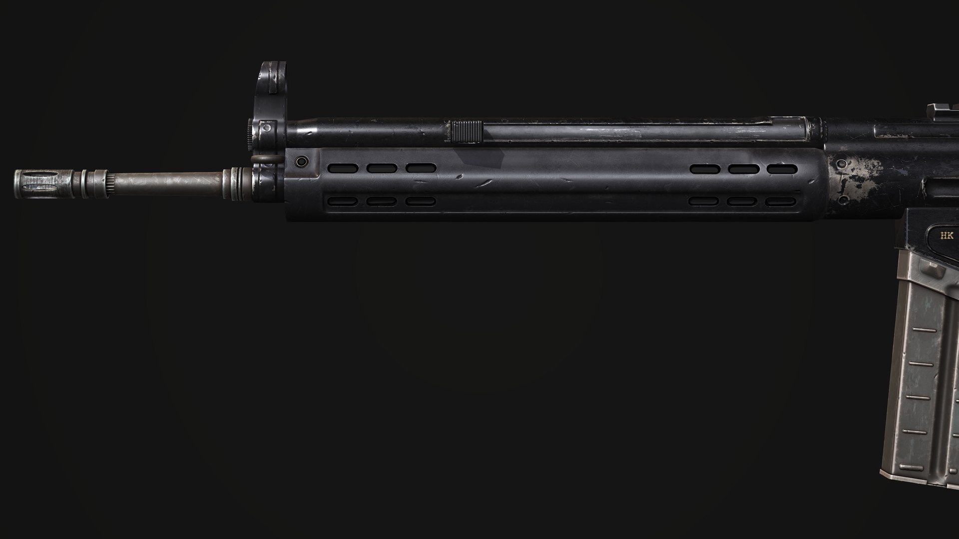 3D G3A1 - PBR Game Ready - TurboSquid 1961773