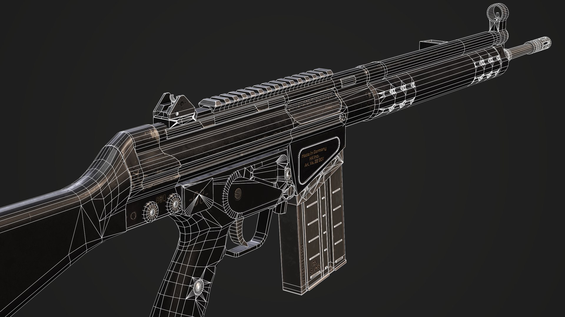 3D G3A1 - PBR Game Ready - TurboSquid 1961773