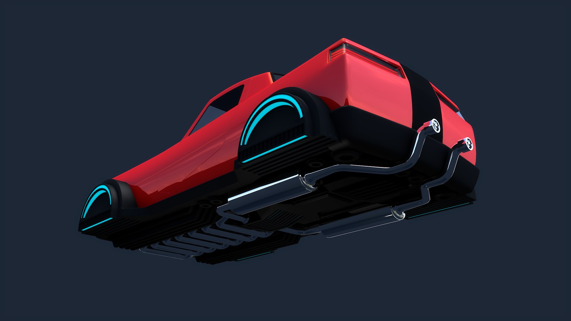 3D Model Hover Car Concept - TurboSquid 1596606