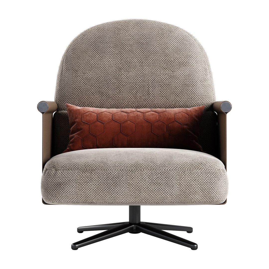 3D Beyl Armchair Seat - TurboSquid 1417090