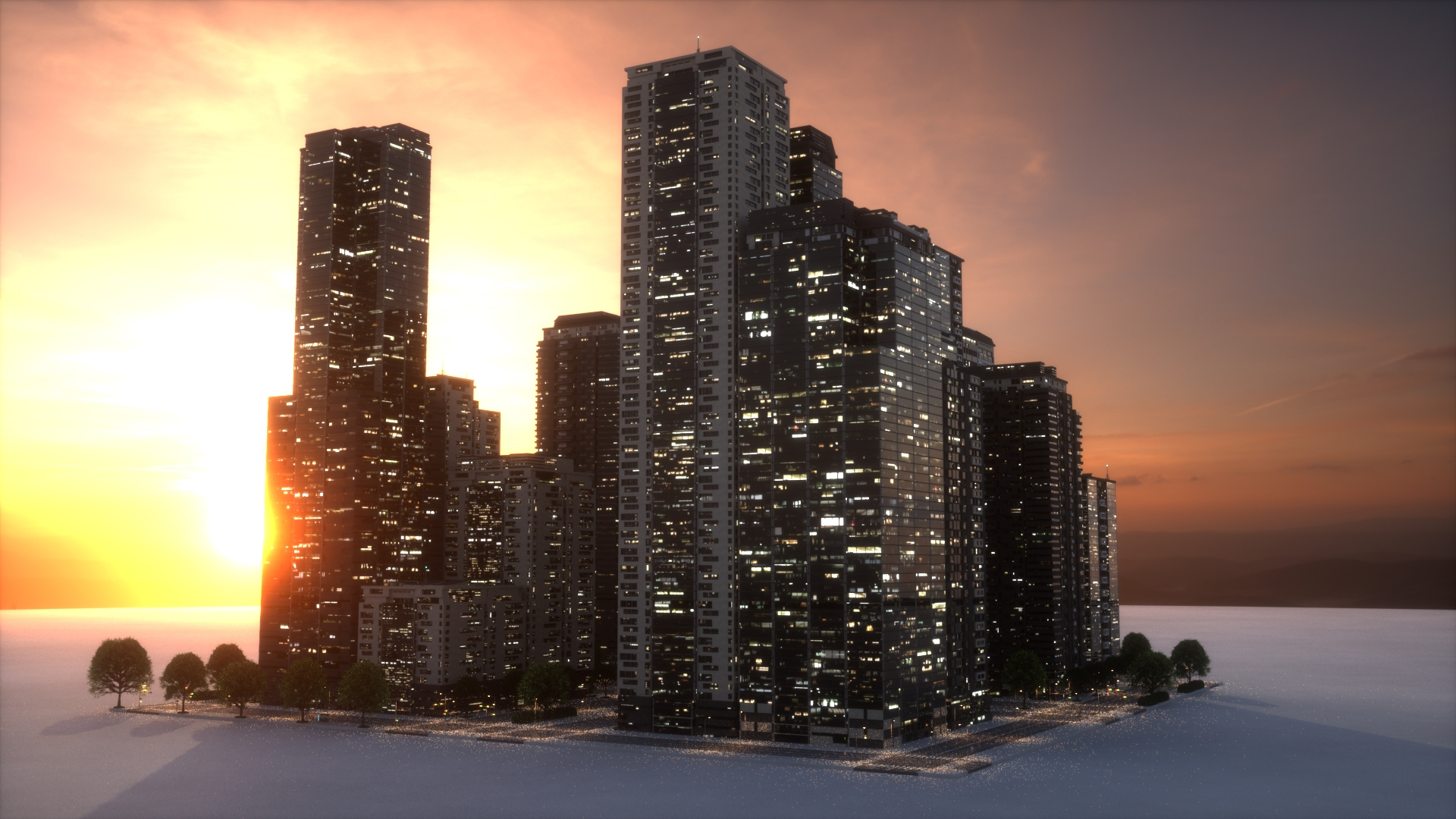 City Block Type B16 3D - TurboSquid 2092346