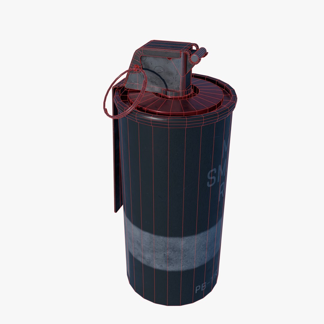3D Grenade M18 Smoke model - TurboSquid 2087920