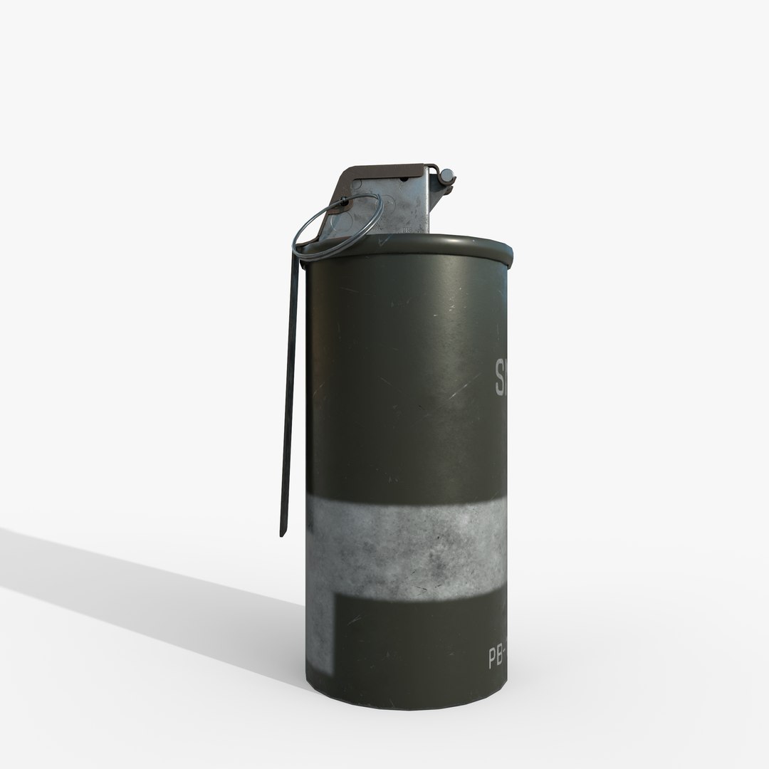 Grenade M18 Smoke3D模型 - TurboSquid 2087920