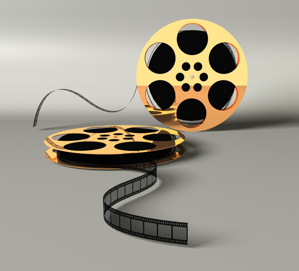 Film Reel 3d C4d