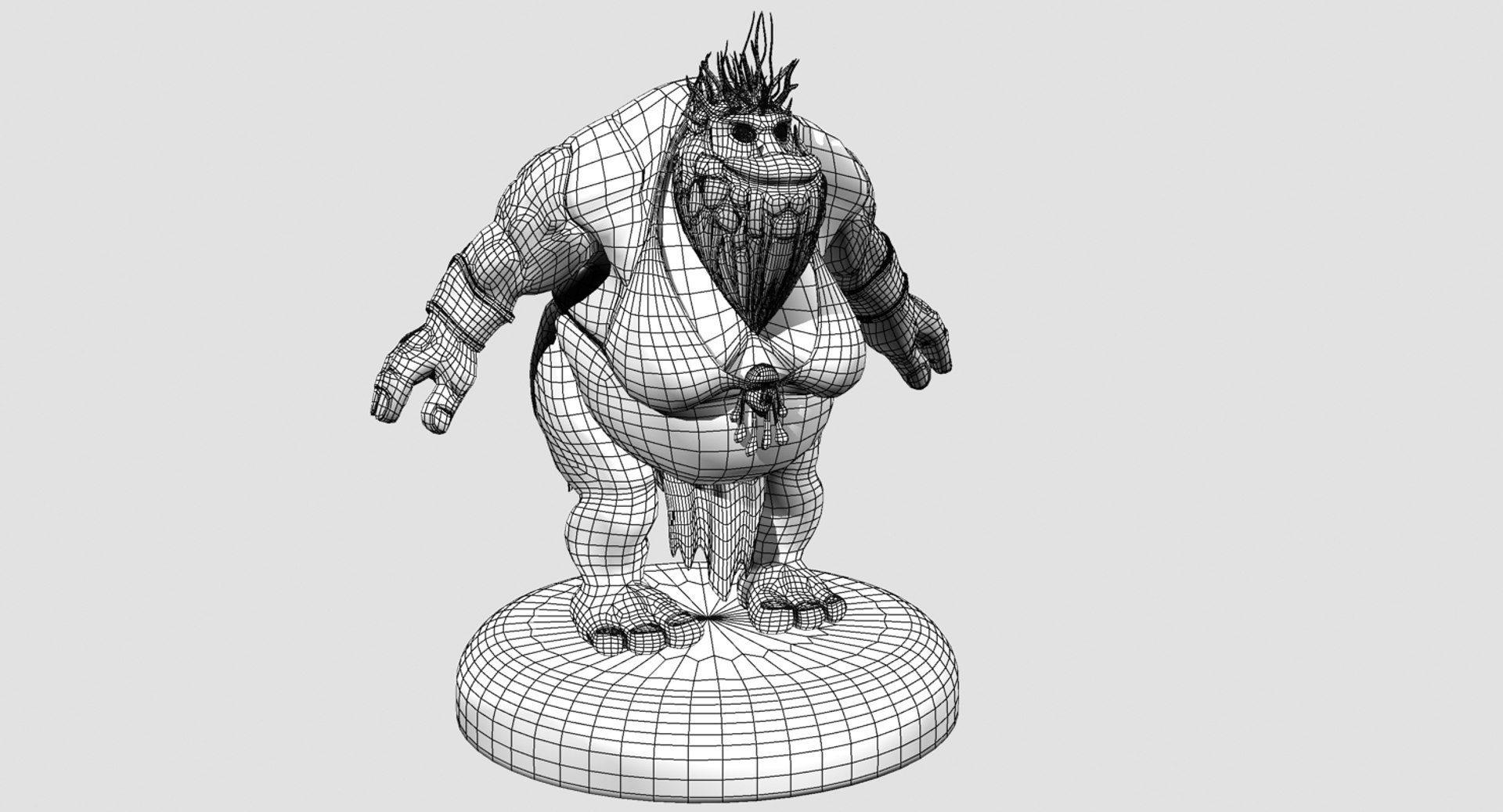 3D Creature Humanoid Monster Model - TurboSquid 1364311