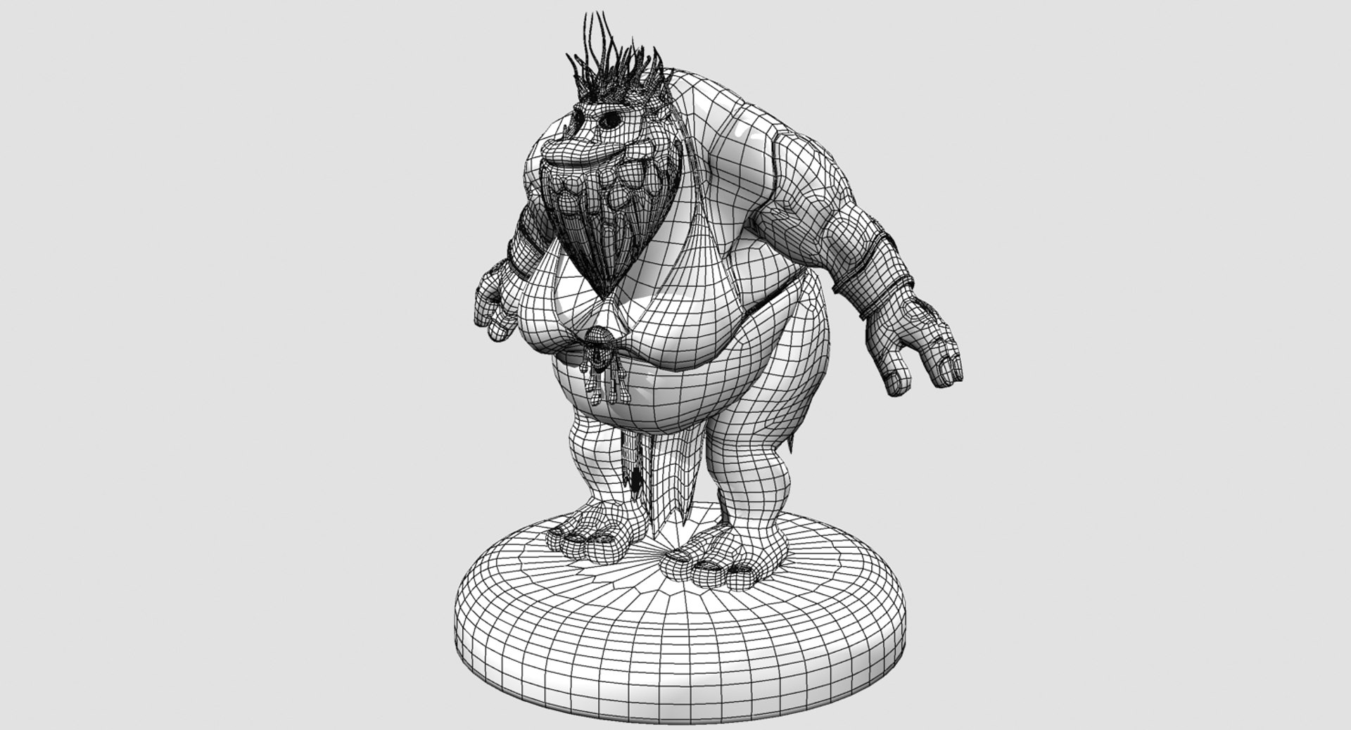 3D Creature Humanoid Monster Model - TurboSquid 1364311