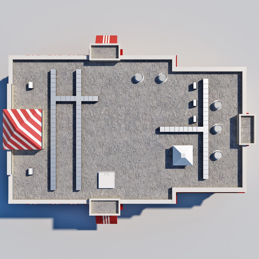 3d kfc restaurant house