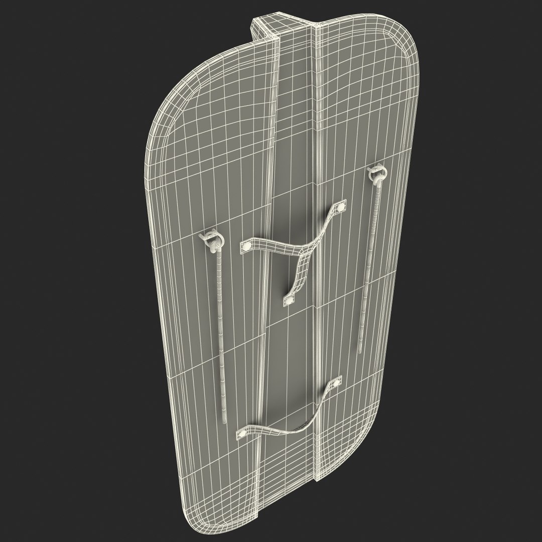 3d Lwo Pavise Shield